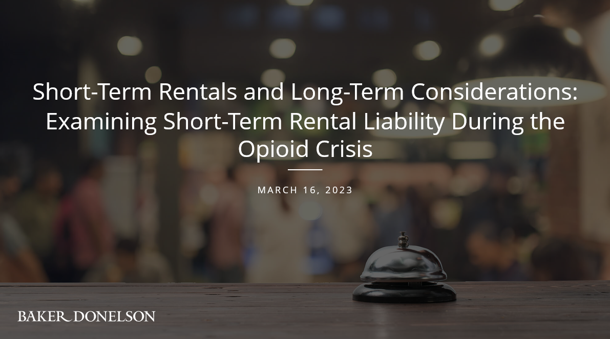 Short-Term Rentals and Long-Term Considerations: Examining Short-Term ...