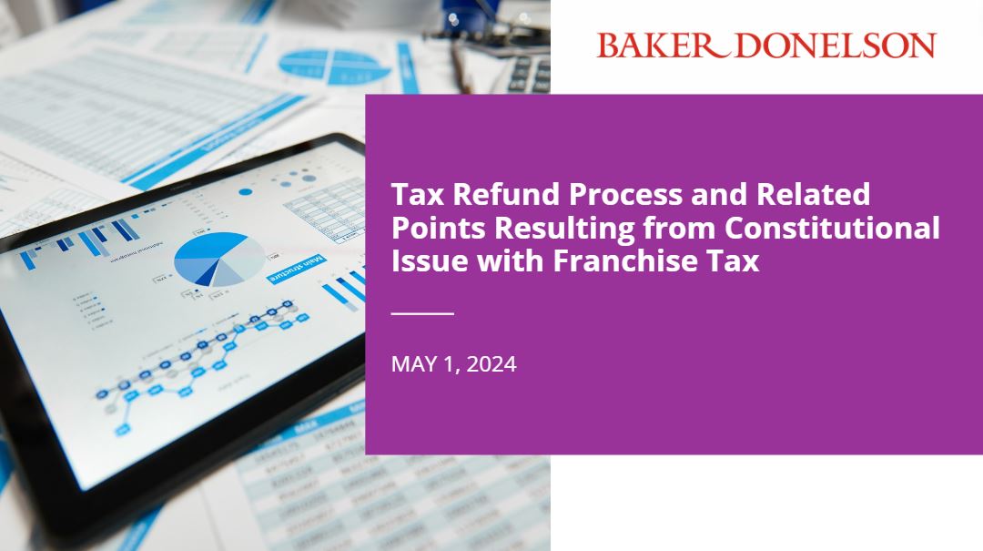 Tax Refund Process and Related Points Resulting from Constitutional ...