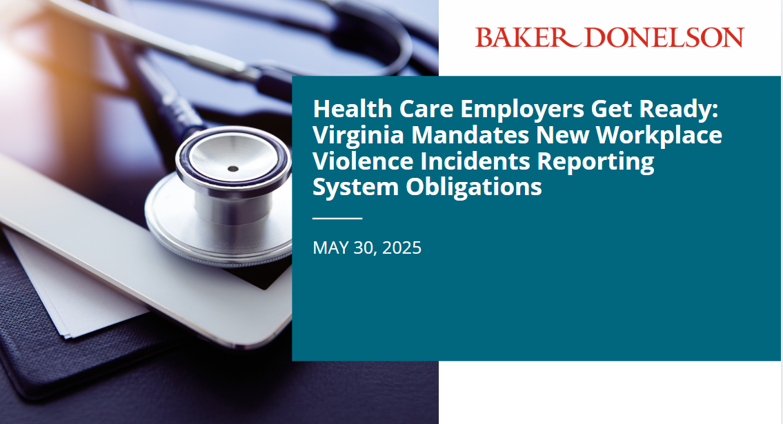 Health Care Employers Get Ready: Virginia Mandates New Workplace ...