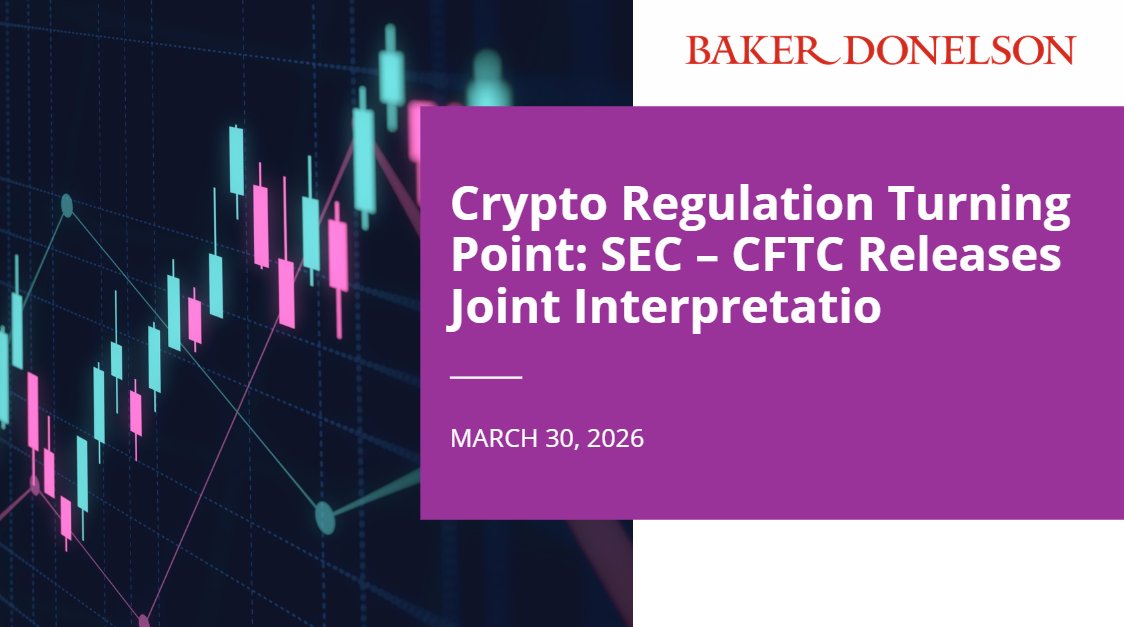 SEC–CFTC Joint Interpretation Caps a Decade of Shifting SEC Policy ...